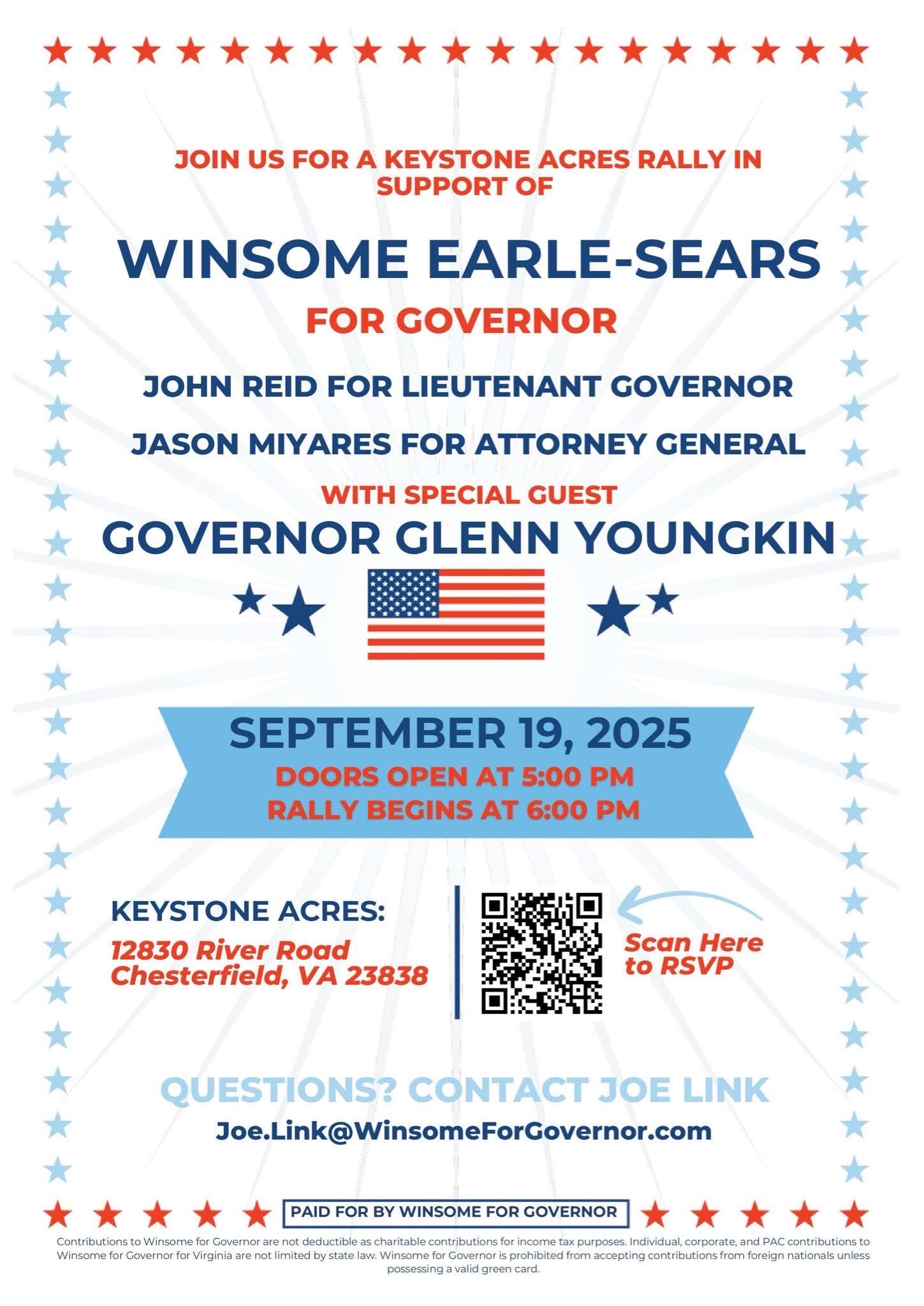 Chesterfield Keystone Acres Party Ticket Rally | Hanover County ...